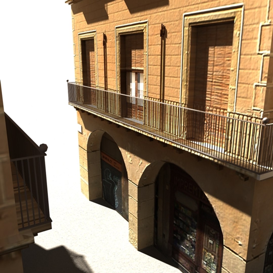 3d Model Tuscan House