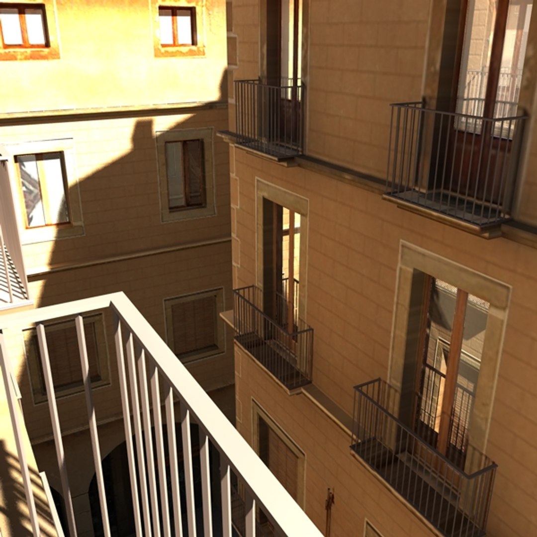 3d Model Tuscan House