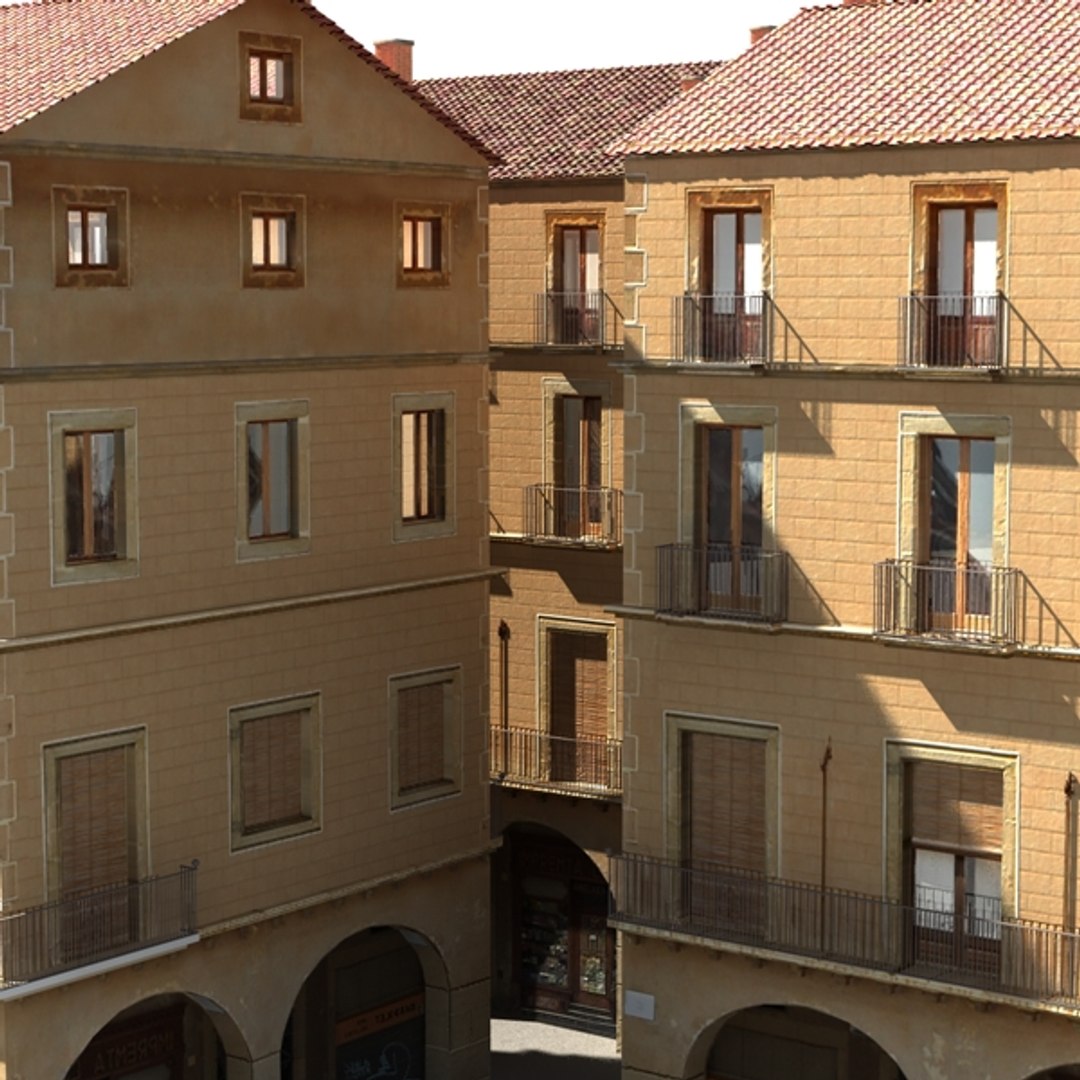 3d Model Tuscan House