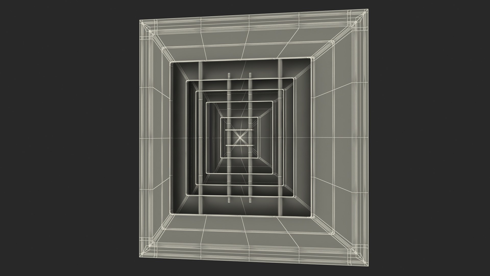 3D Air Vent Diffuser Square - TurboSquid 1962215