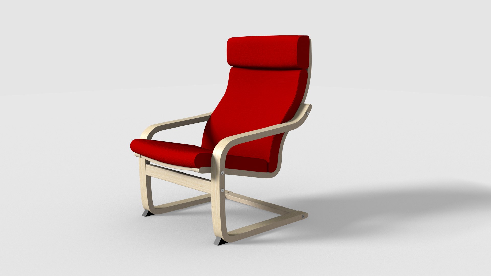 3D IKEA POANG Chair 9 Colors - TurboSquid 2420163