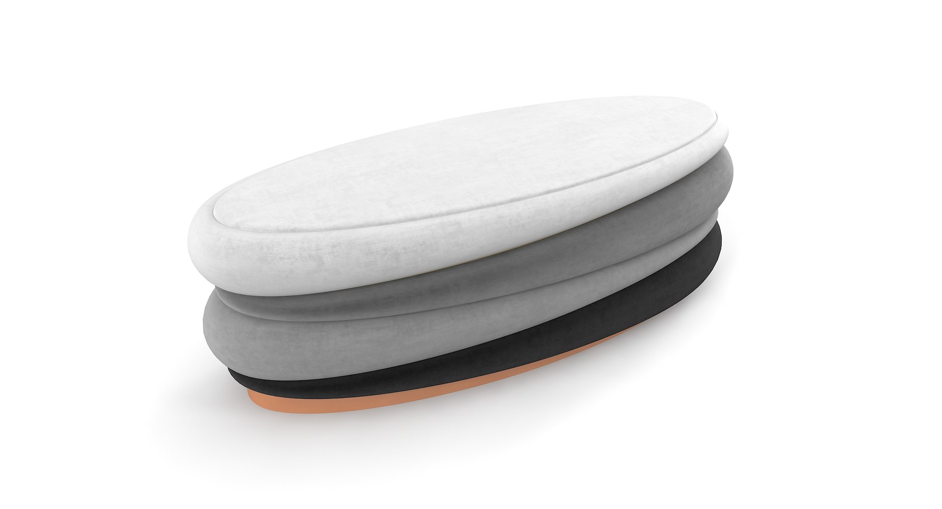 3D model muranti obsidian bench - TurboSquid 1220407