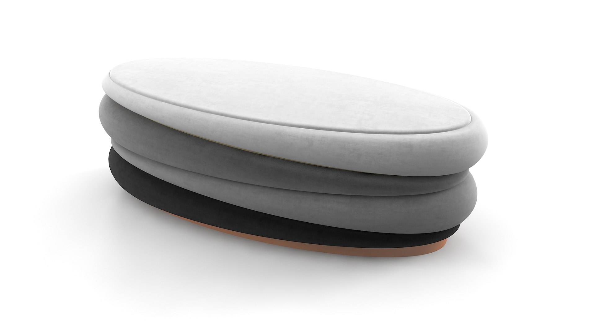 3D model muranti obsidian bench - TurboSquid 1220407