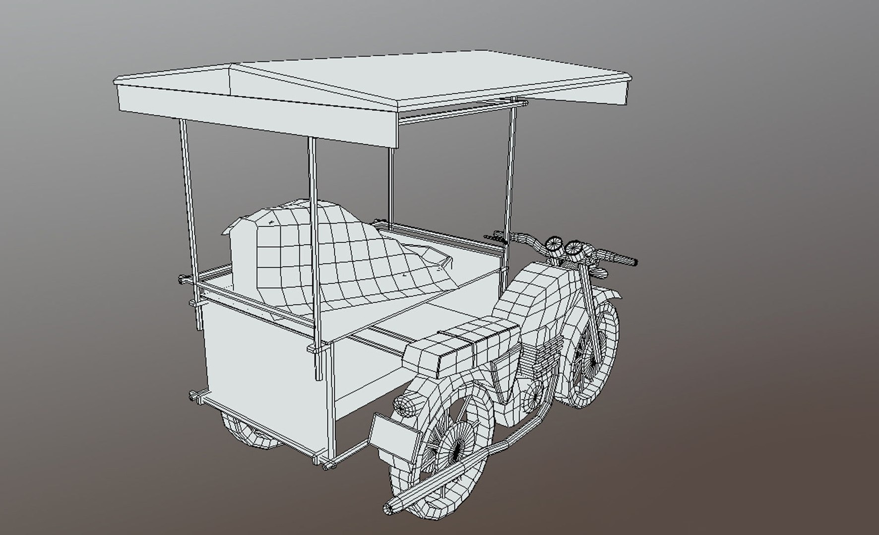 3D Model Thailand Noodle Shop - TurboSquid 1342317