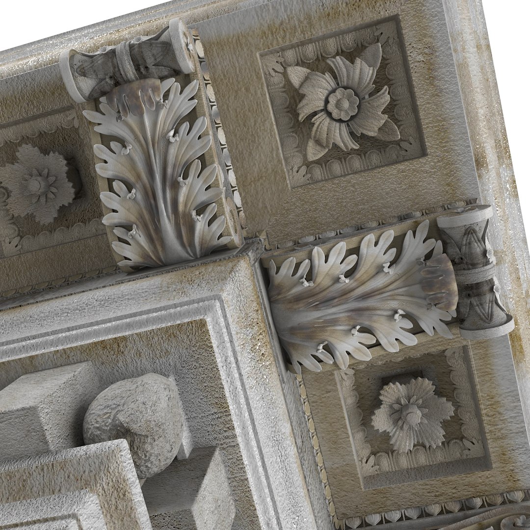 Max Corinthian Column Entablature