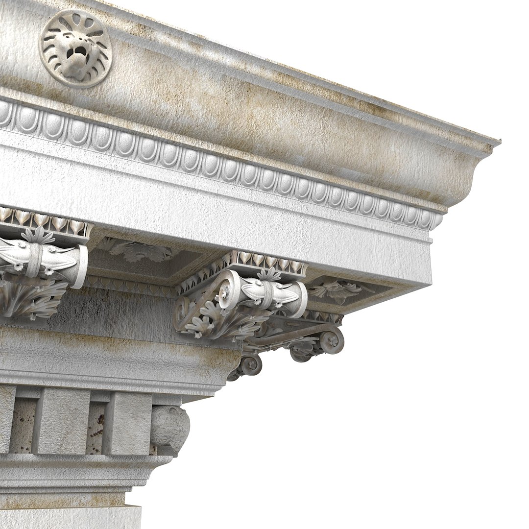 Max Corinthian Column Entablature