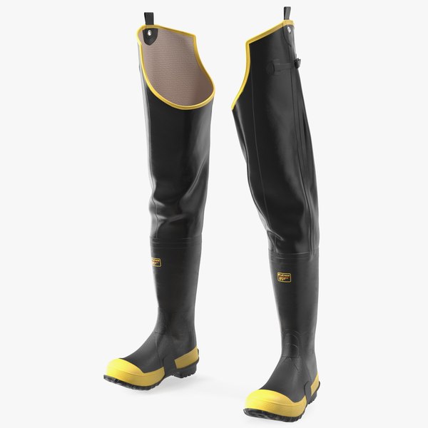 Lacrosse Waterproof Hip Waders for Work 3D model - TurboSquid 1819230