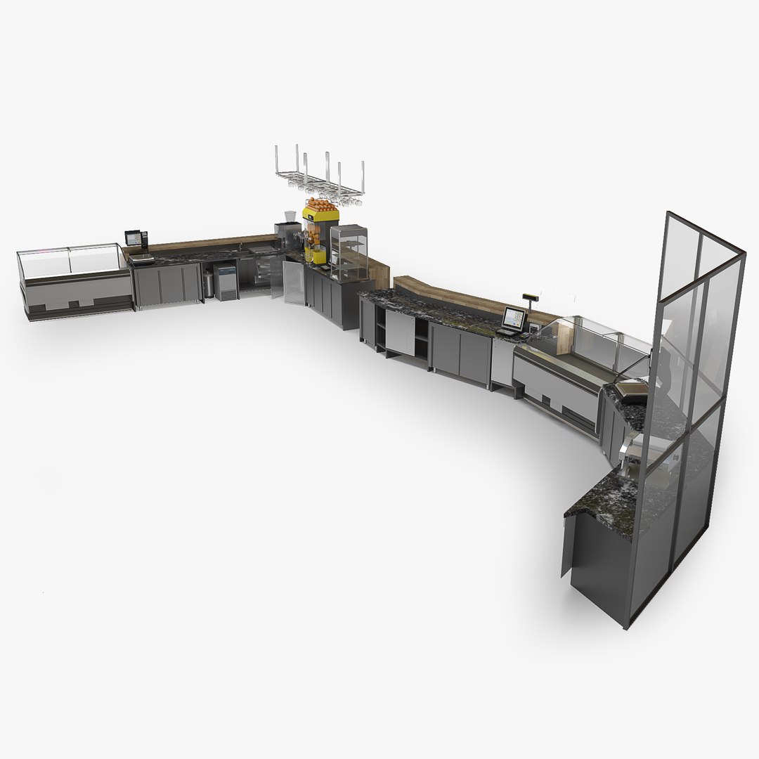 3D Model Bar - TurboSquid 1378802