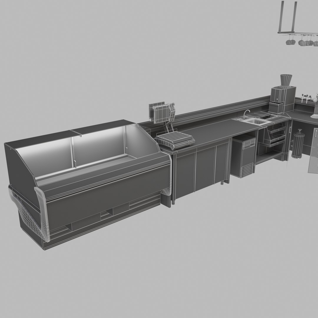 3D Model Bar - TurboSquid 1378802