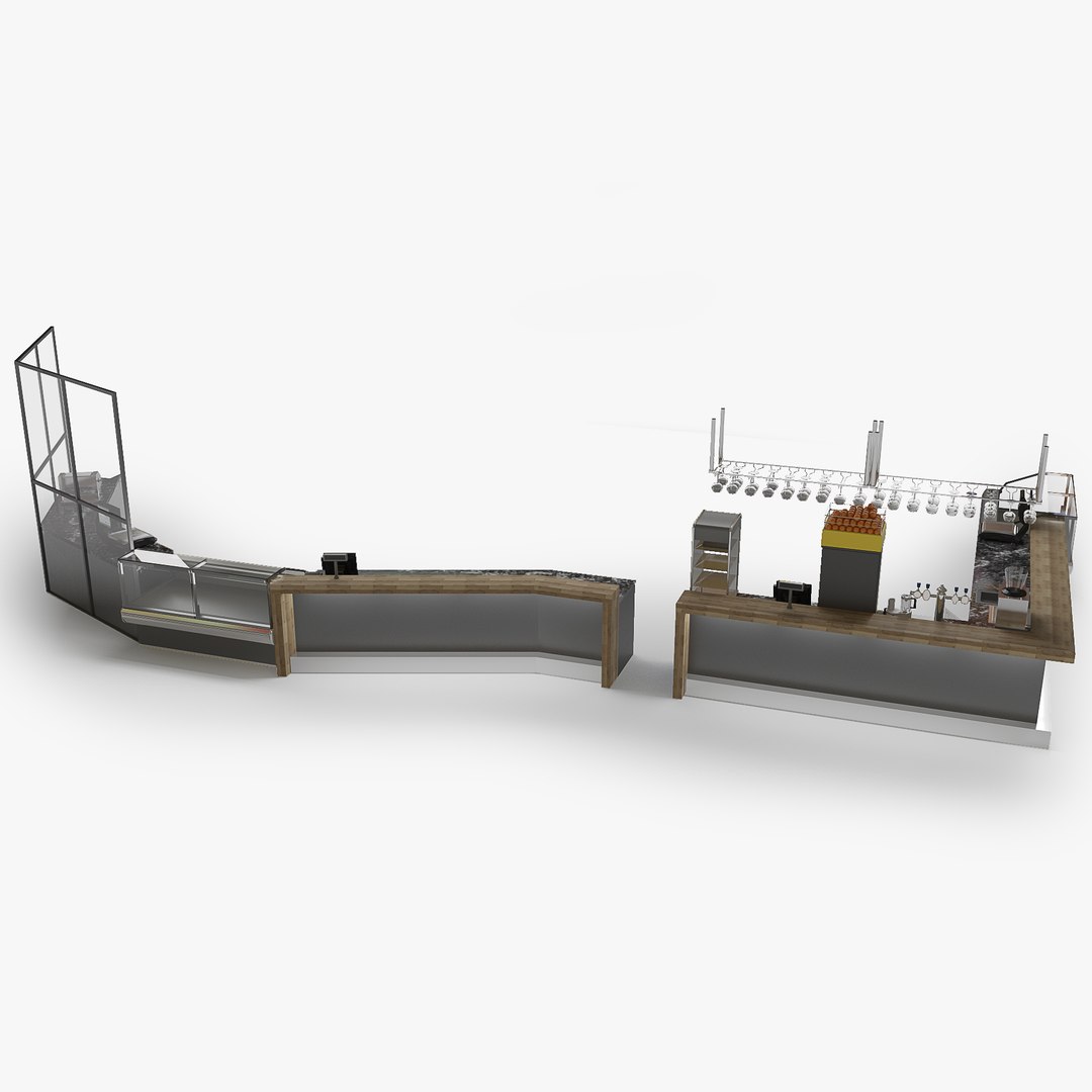 3D Model Bar - TurboSquid 1378802