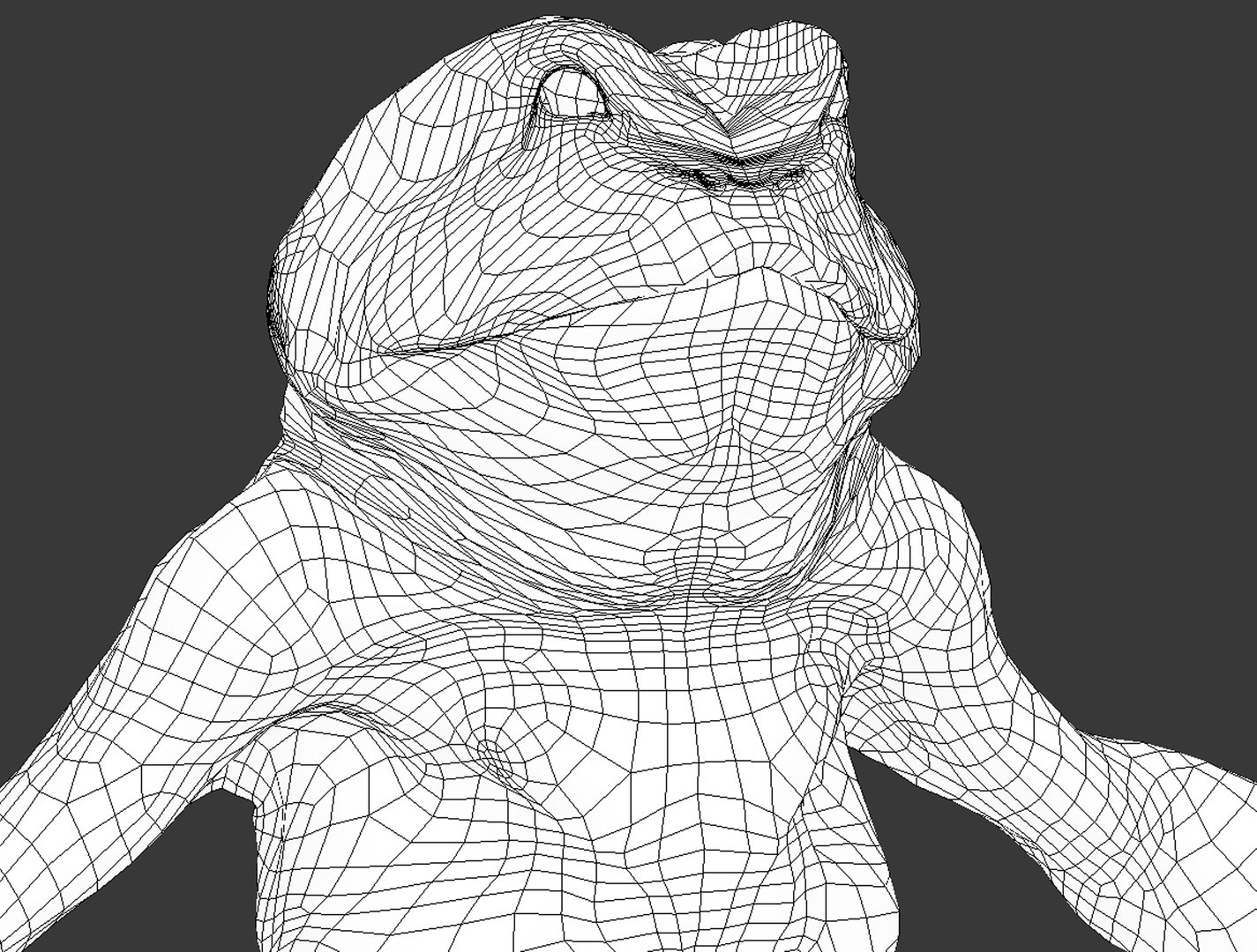 3D Frog Creature - TurboSquid 1984211