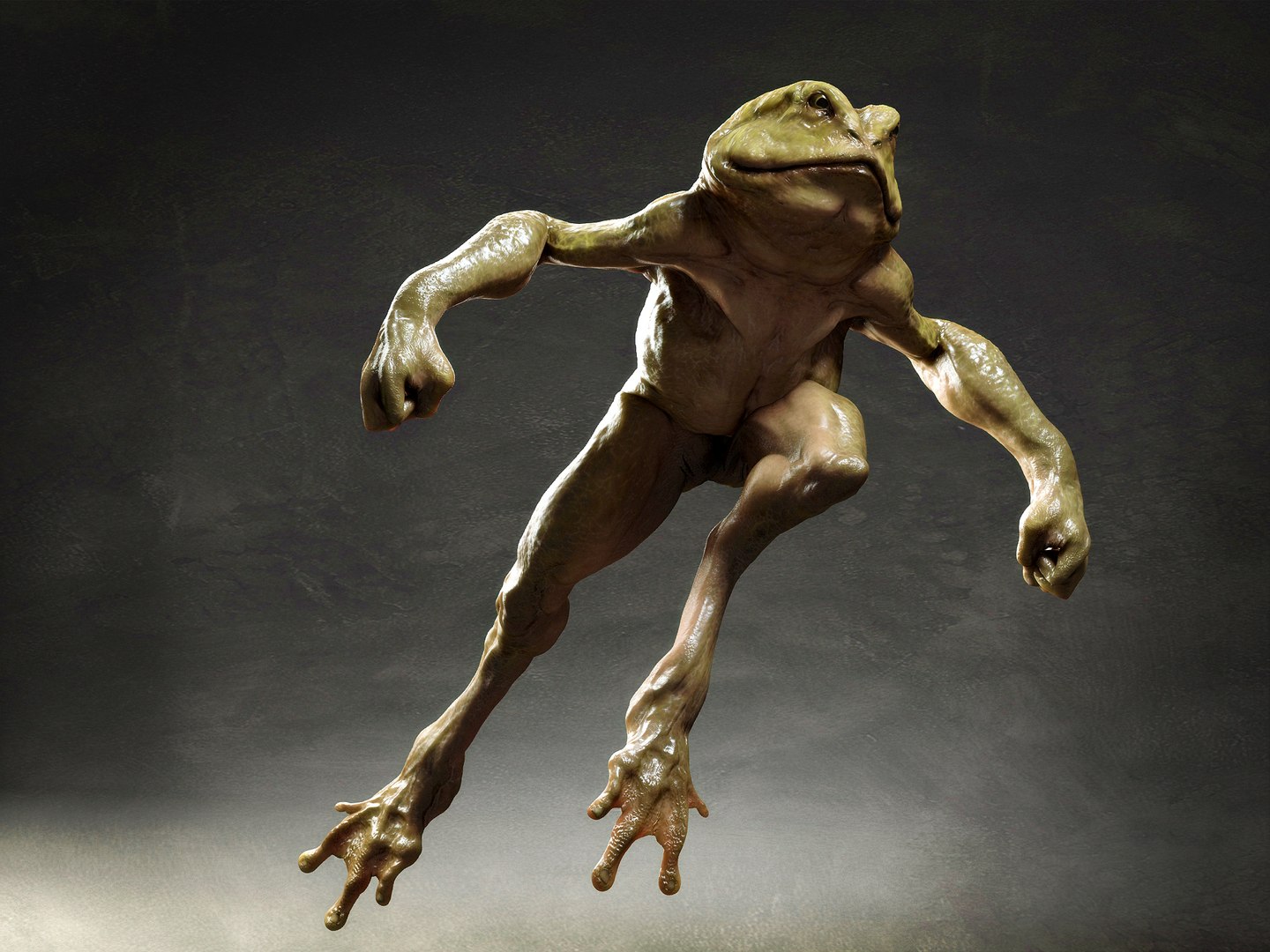 3D Frog Creature - TurboSquid 1984211