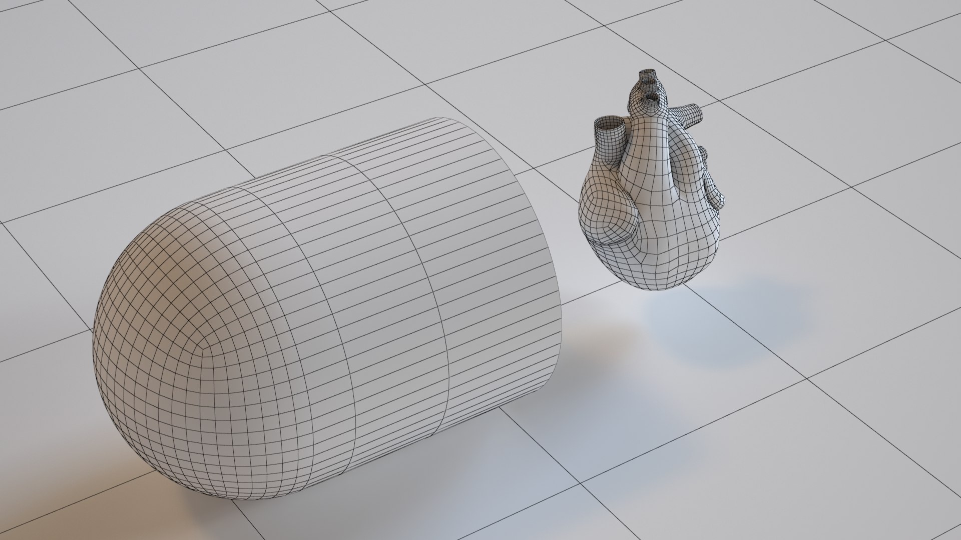 Capsule Heart Art 3D - TurboSquid 1465301