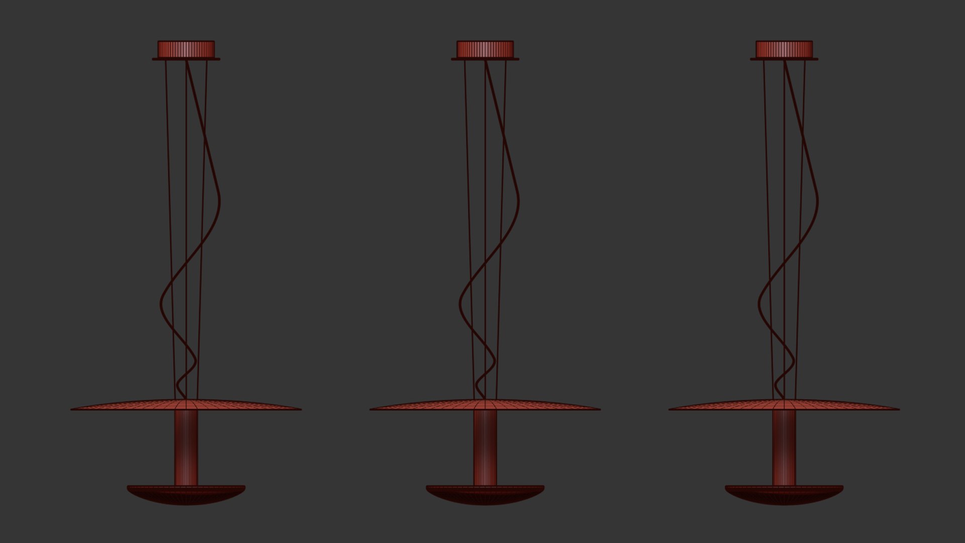 3D 012 Lamp By ZAVA Pendant Lamp - TurboSquid 2119703