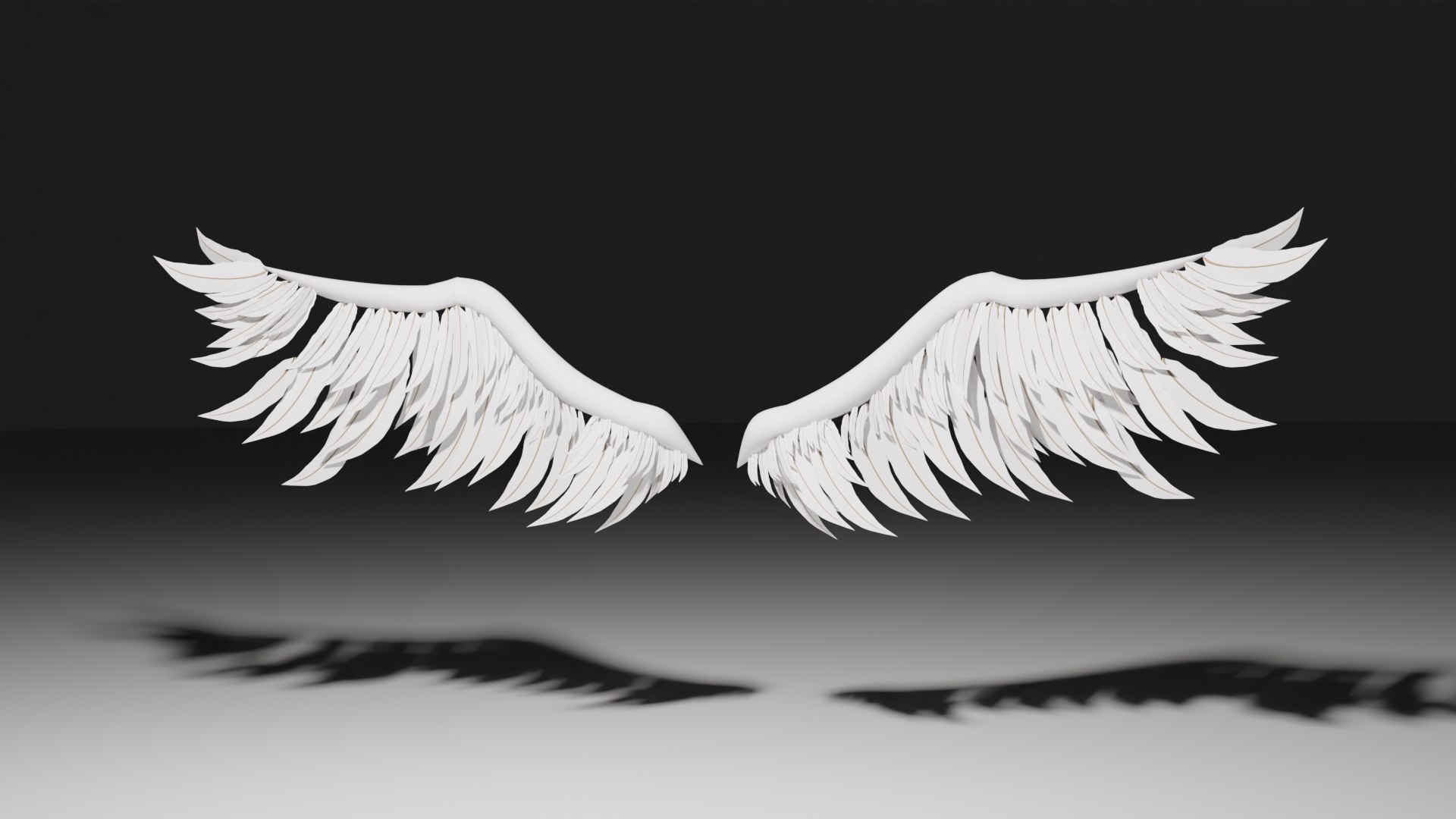 Angel Wings with Animation 3D model - TurboSquid 1954694