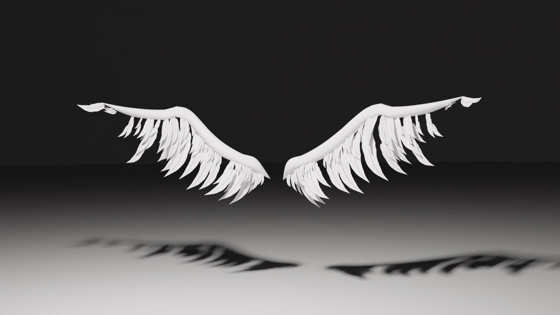 Angel Wings With Animation 3D Model - TurboSquid 1954694