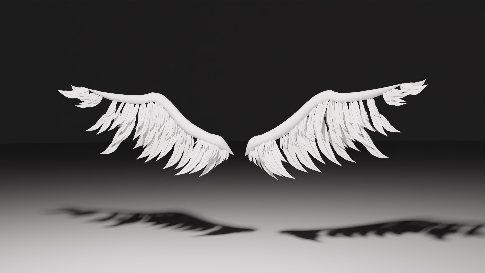 Angel Wings With Animation 3D Model - TurboSquid 1954694