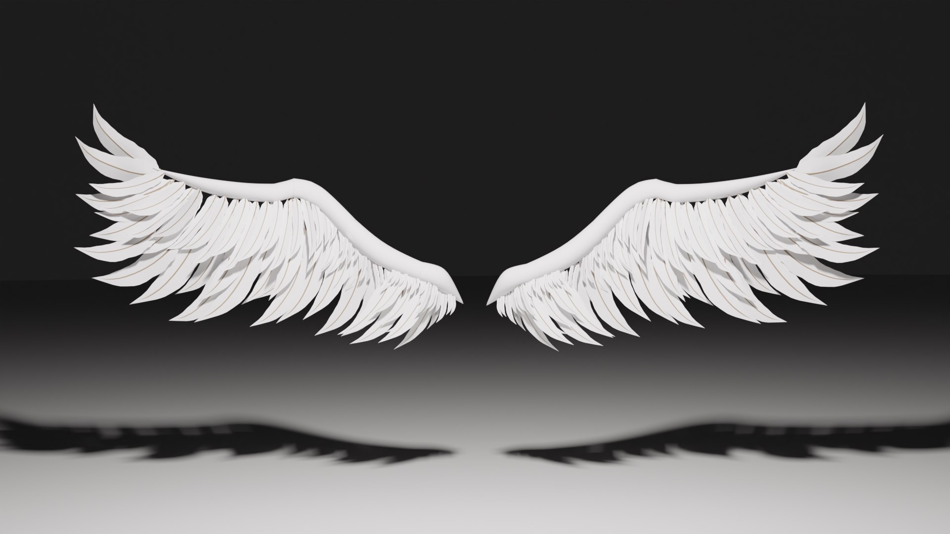 Angel Wings with Animation 3D model - TurboSquid 1954694