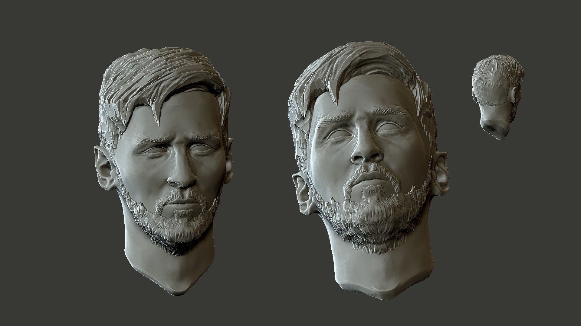 Messi 3D Model - TurboSquid 2004720