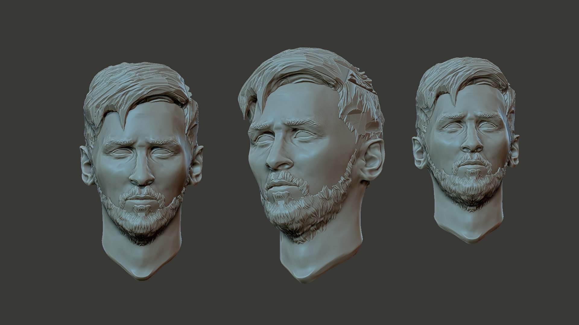 Messi 3D Model - TurboSquid 2004720