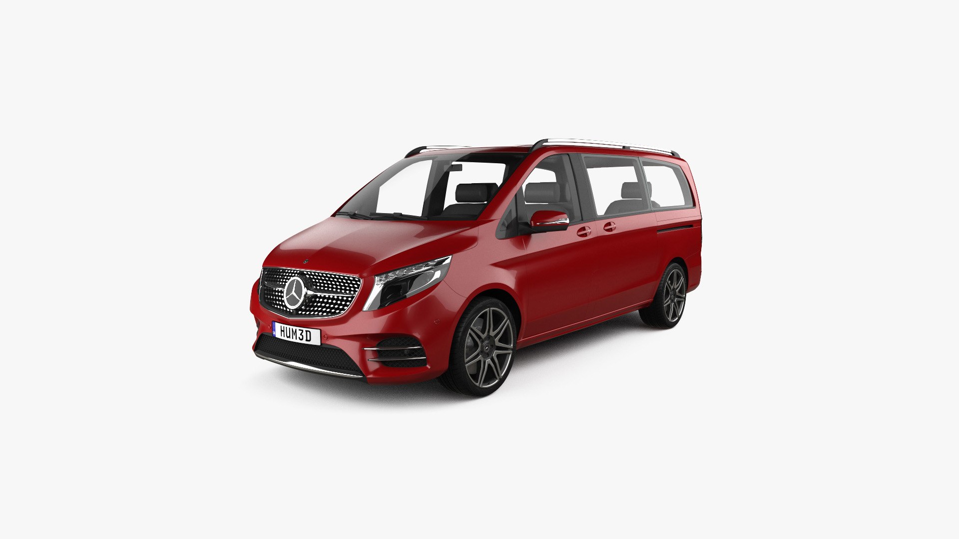 modelo 3d Mercedes-Benz V-class AMG Line 2019 - TurboSquid 2013655