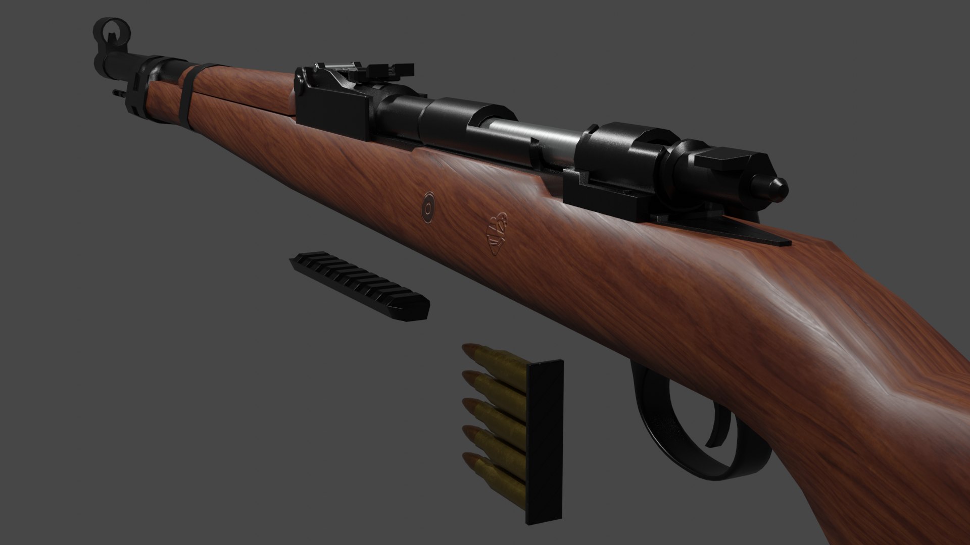 Kar98 3D Model - TurboSquid 1742926