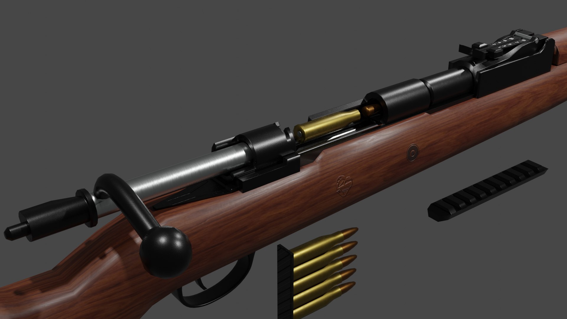 Kar98 3D Model - TurboSquid 1742926