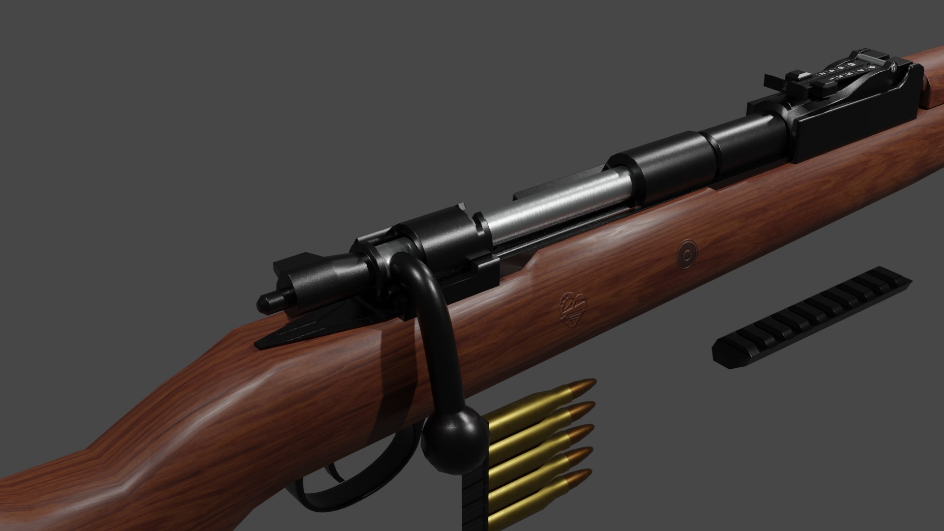 Kar98 3D Model - TurboSquid 1742926