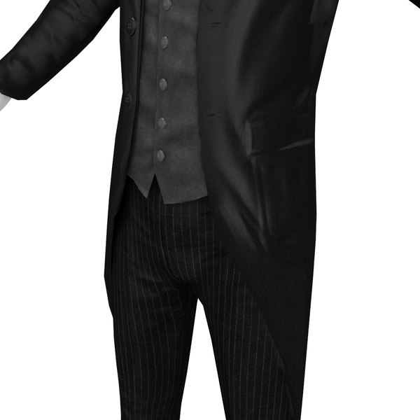 3D butler rigged - TurboSquid 1289586