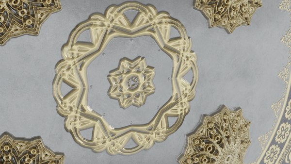 3D Islamic Shield Old and New - TurboSquid 1829439