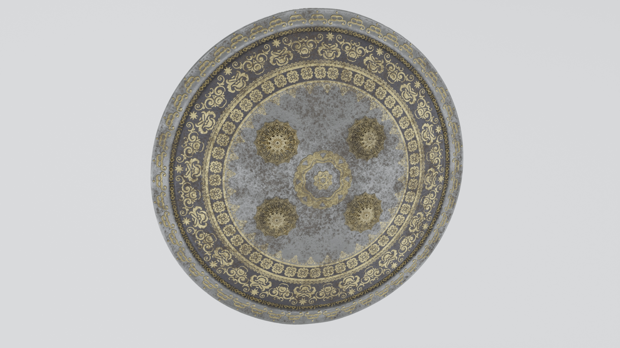 3D Islamic Shield Old and New - TurboSquid 1829439
