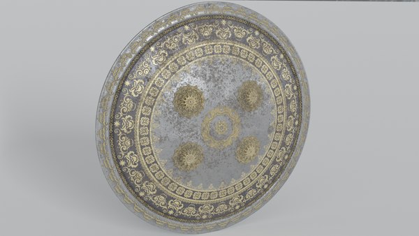 3D Islamic Shield Old and New - TurboSquid 1829439
