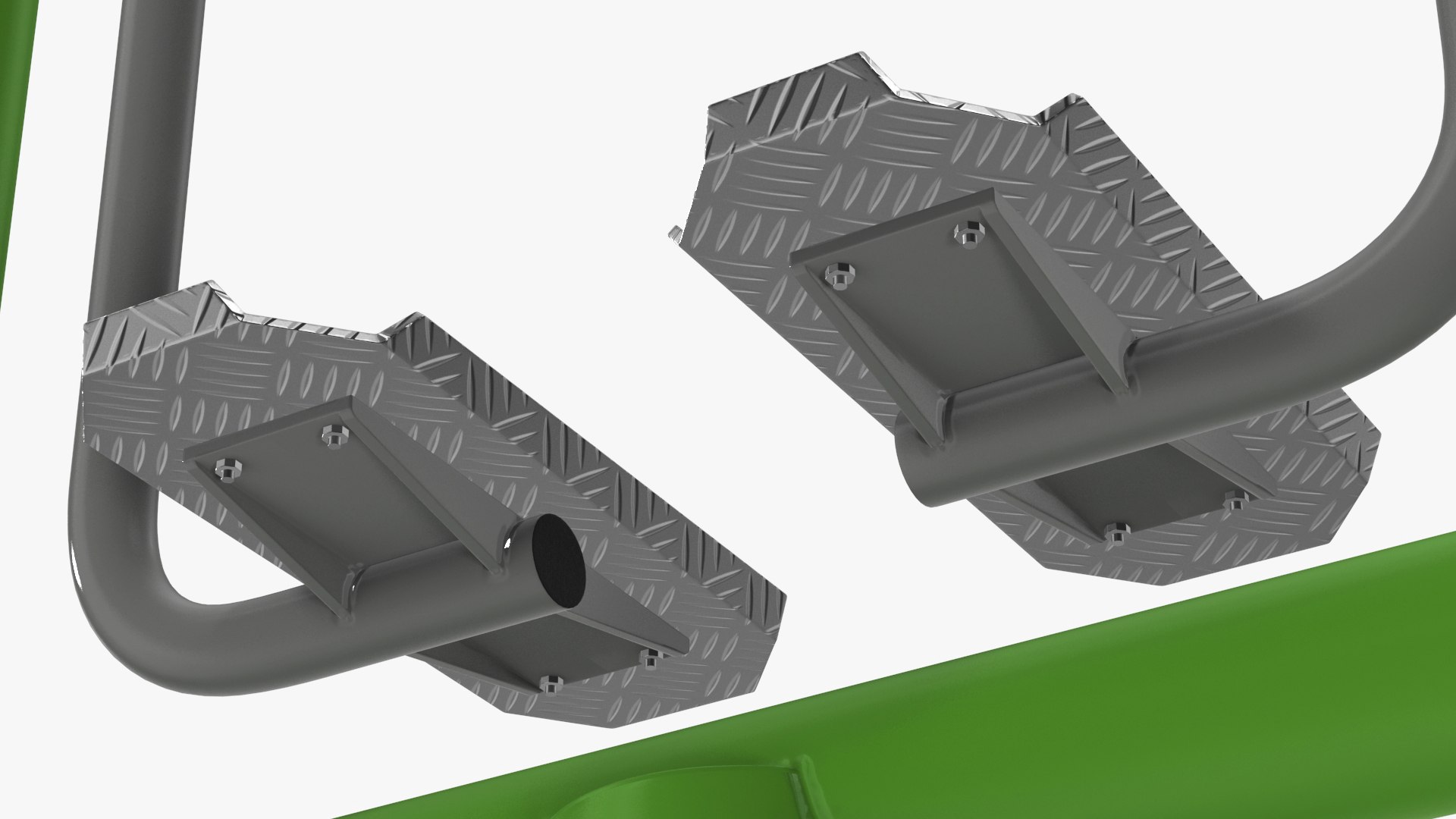 3D Model Outdoor Trainer Air Walker Green - TurboSquid 2046565