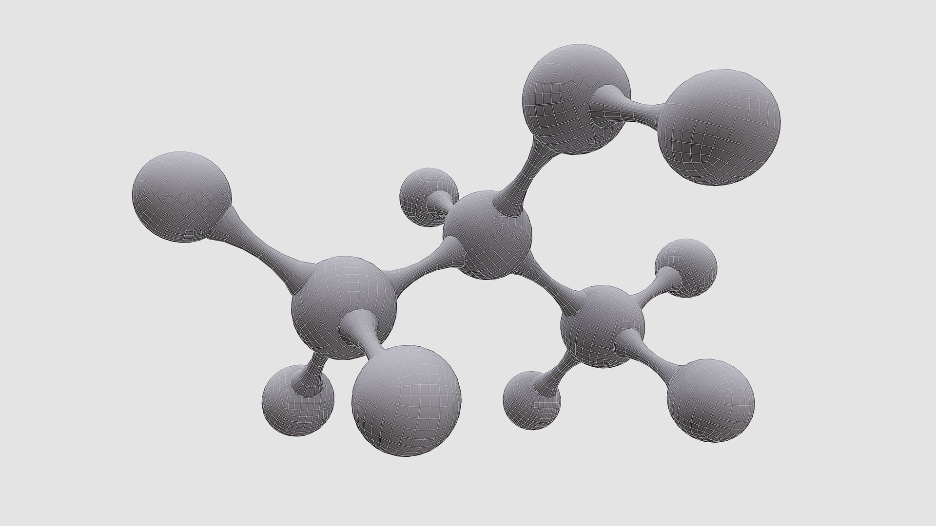3D Isopropyl Alcohol Molecule With PBR 4K 8K Model - TurboSquid 1944287