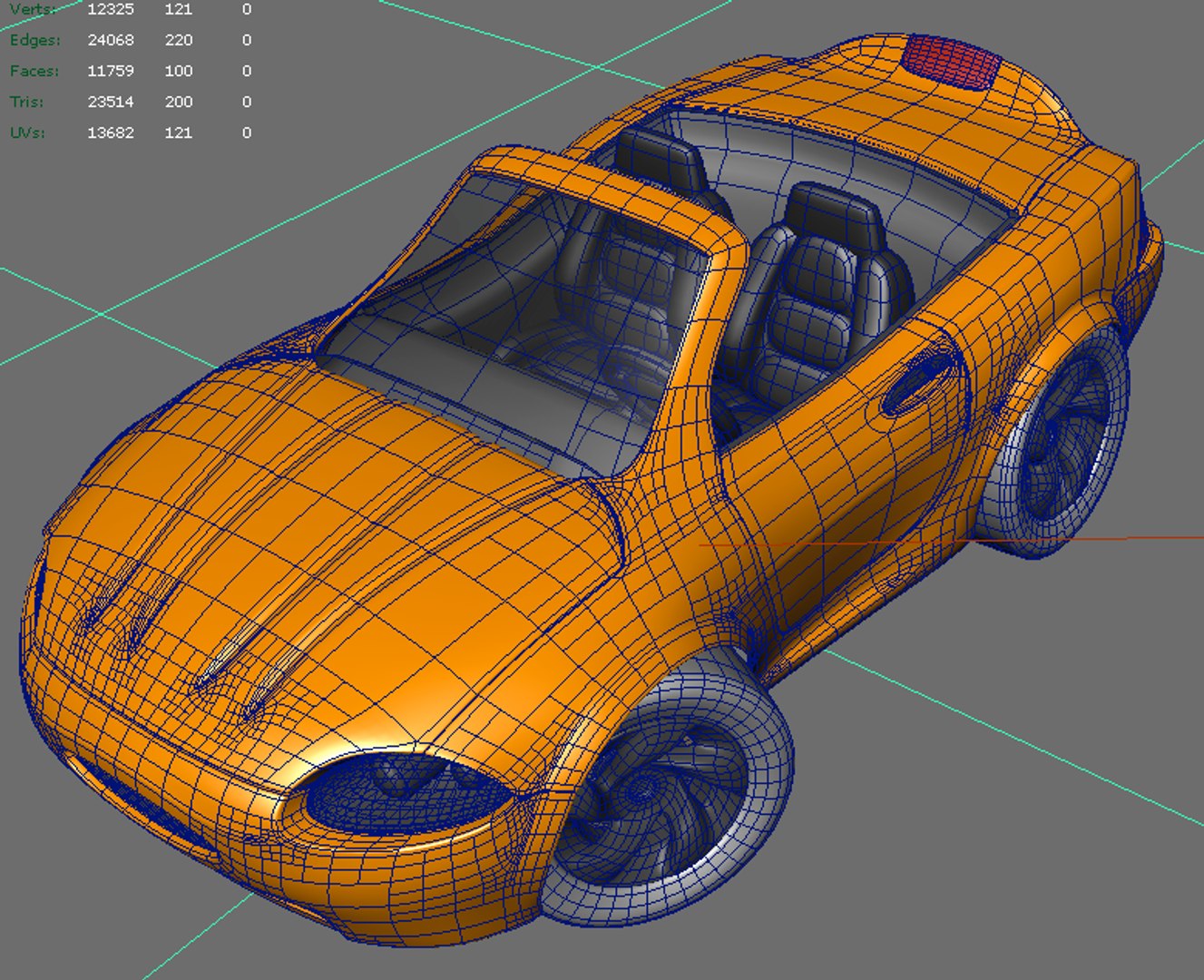 free car 3d model
