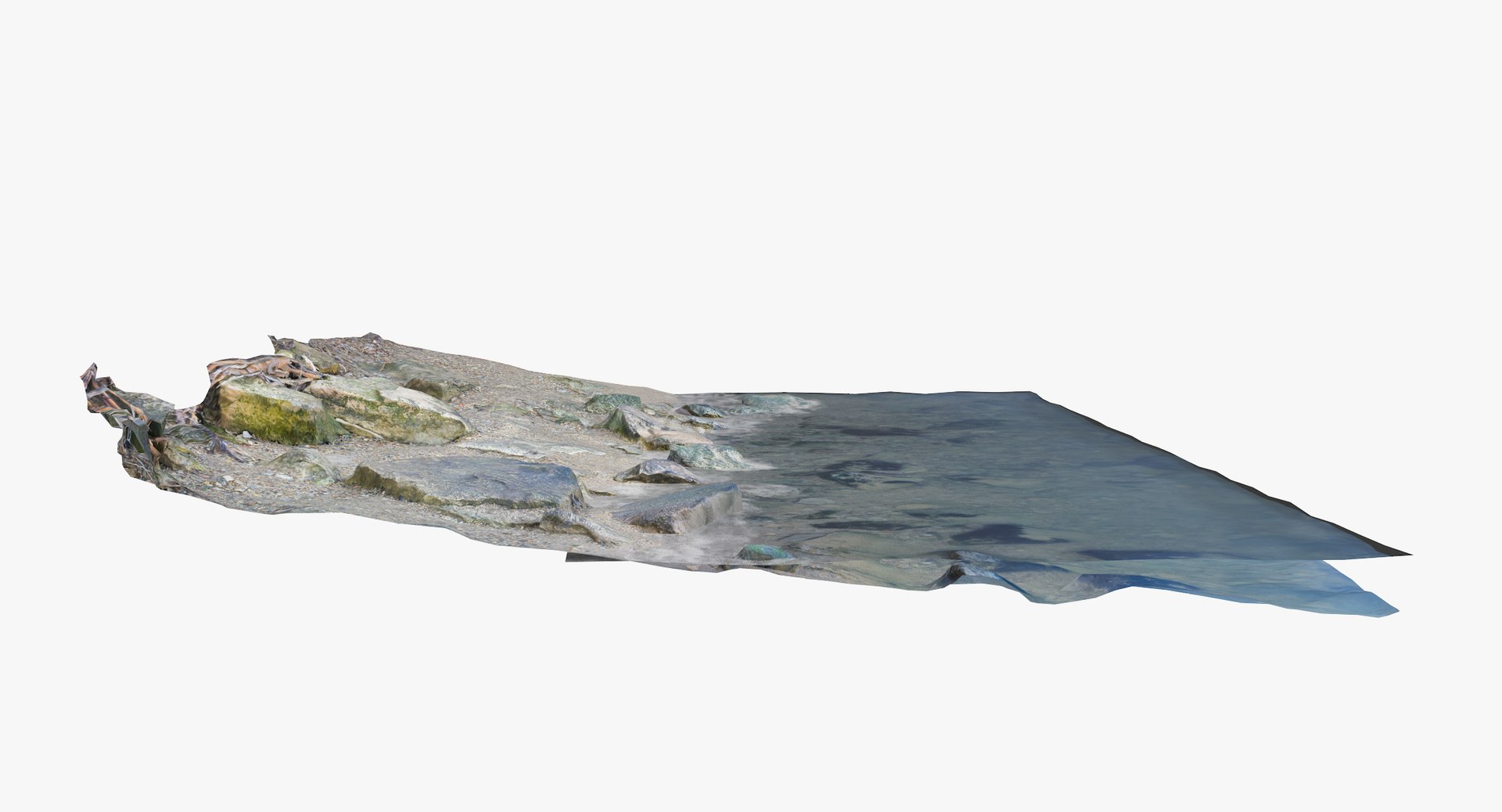 3D Model Piese Stone Shore - TurboSquid 1270227