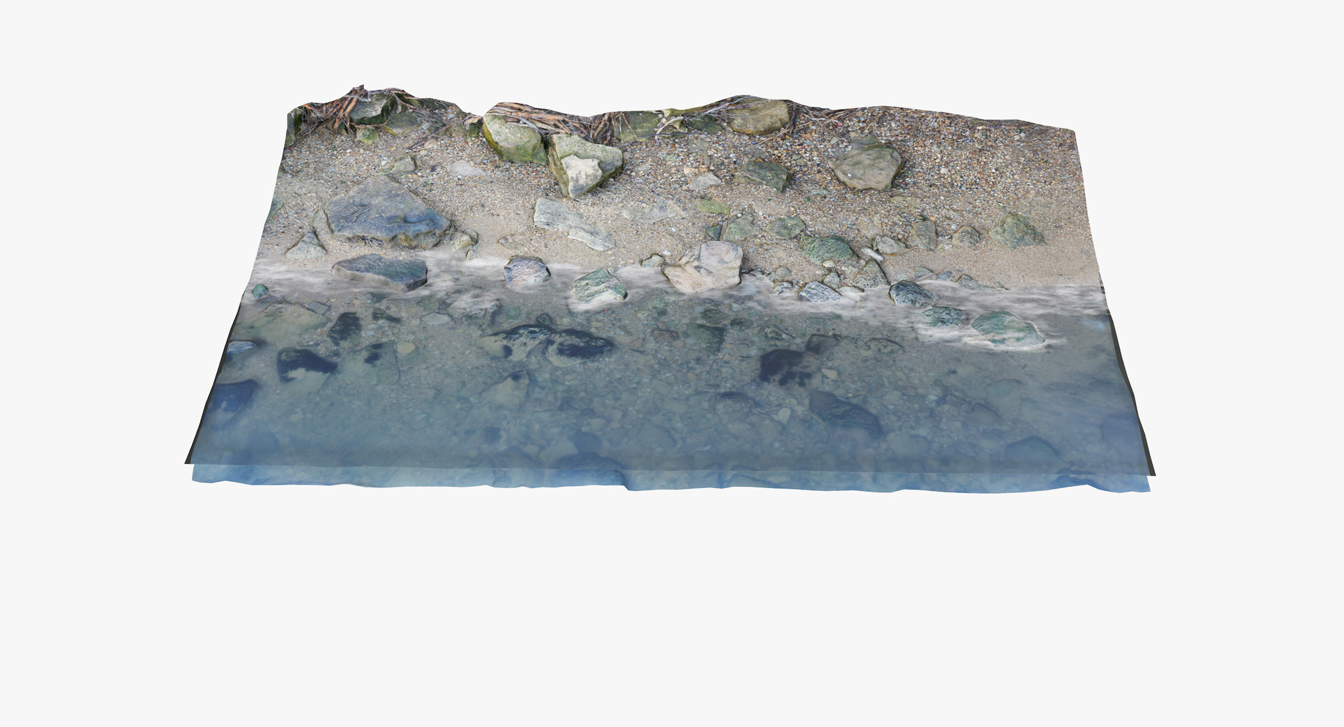 3D Model Piese Stone Shore - TurboSquid 1270227