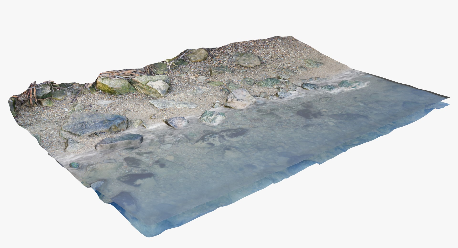 3D Model Piese Stone Shore - TurboSquid 1270227