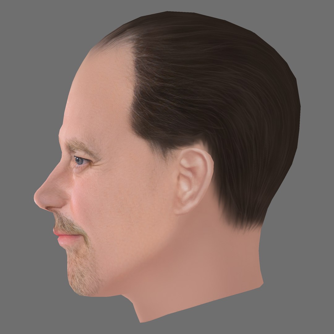 Tim McInnerny Head - Low Poly Head For Game Model - TurboSquid 2300106