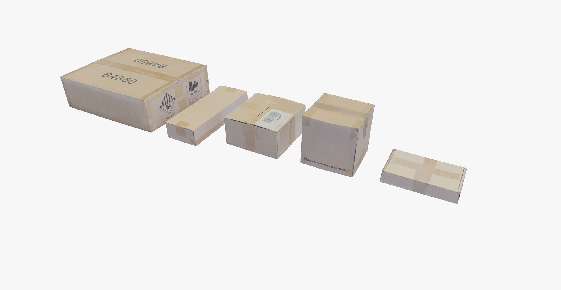 Cardboxes 3D Model - TurboSquid 2139854