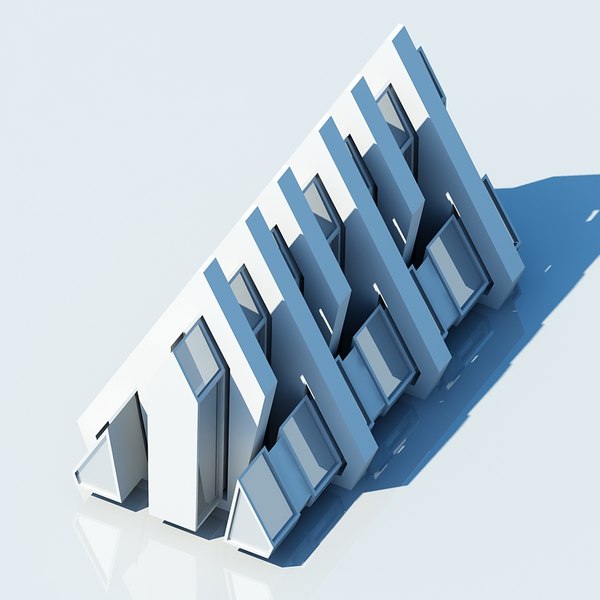 3d model architectural structure