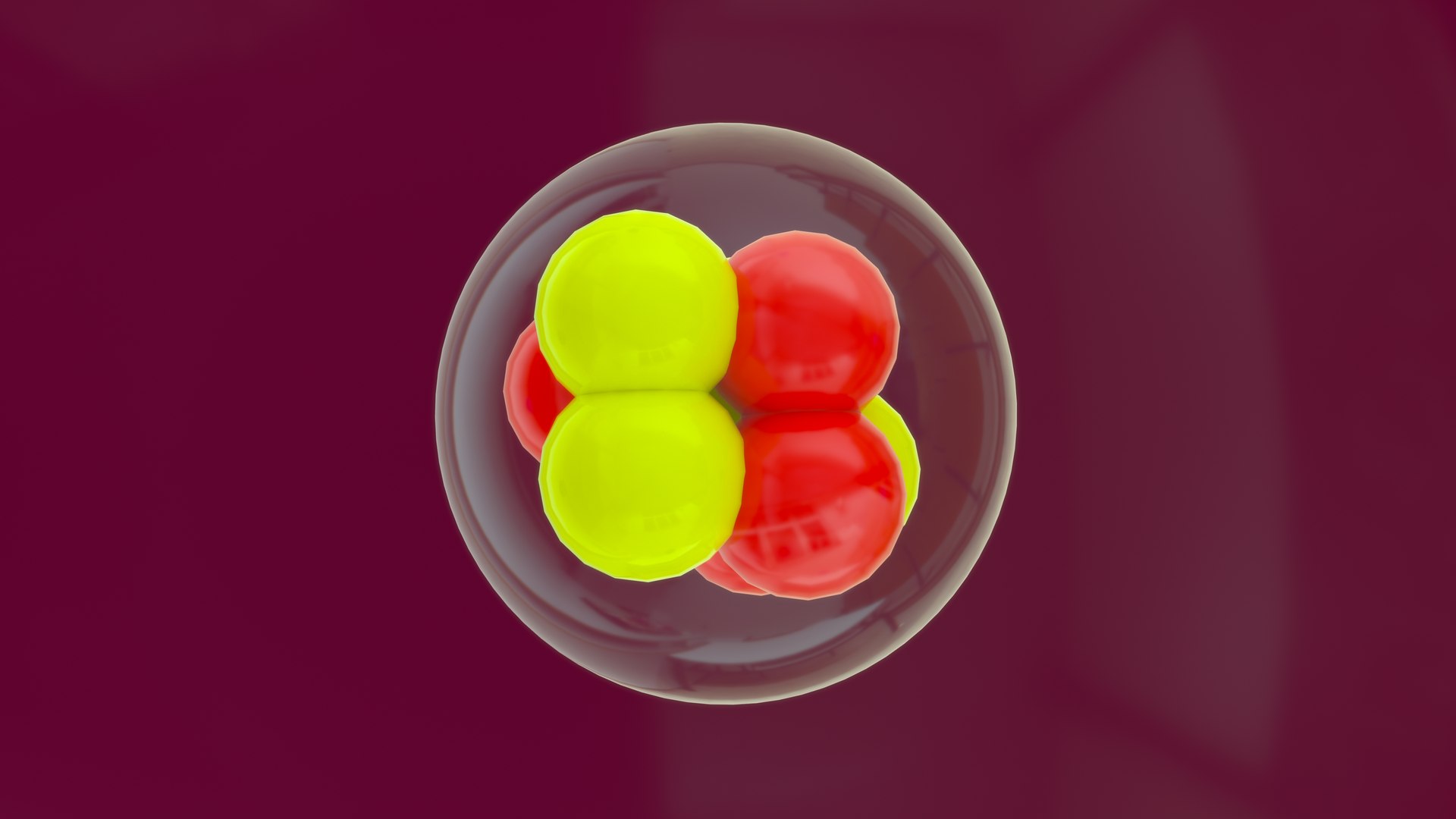 Beryllium Atom 3D Model - TurboSquid 2130954