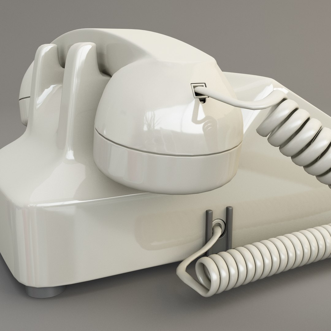 Max Traditional Retro Corded Phone