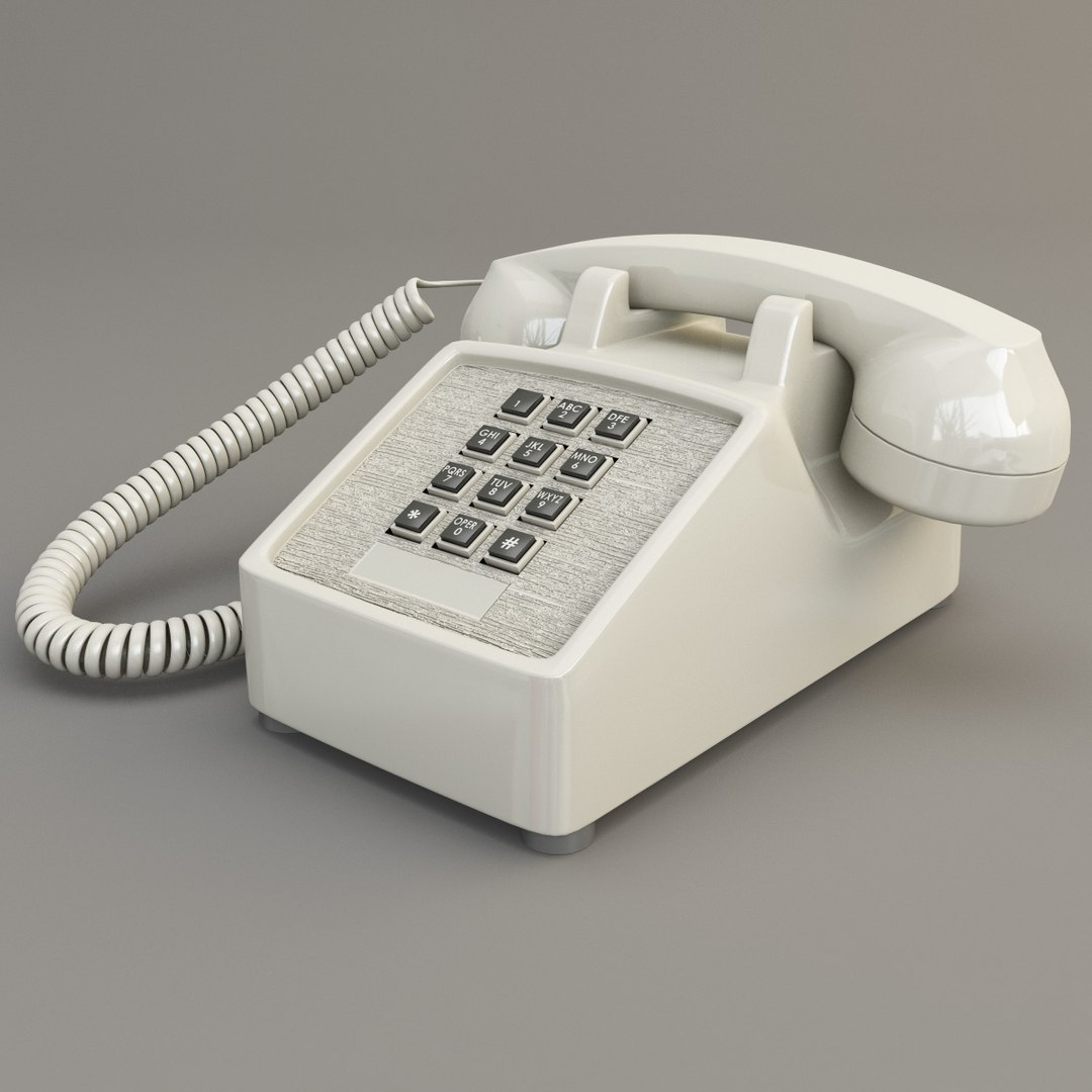 Max Traditional Retro Corded Phone