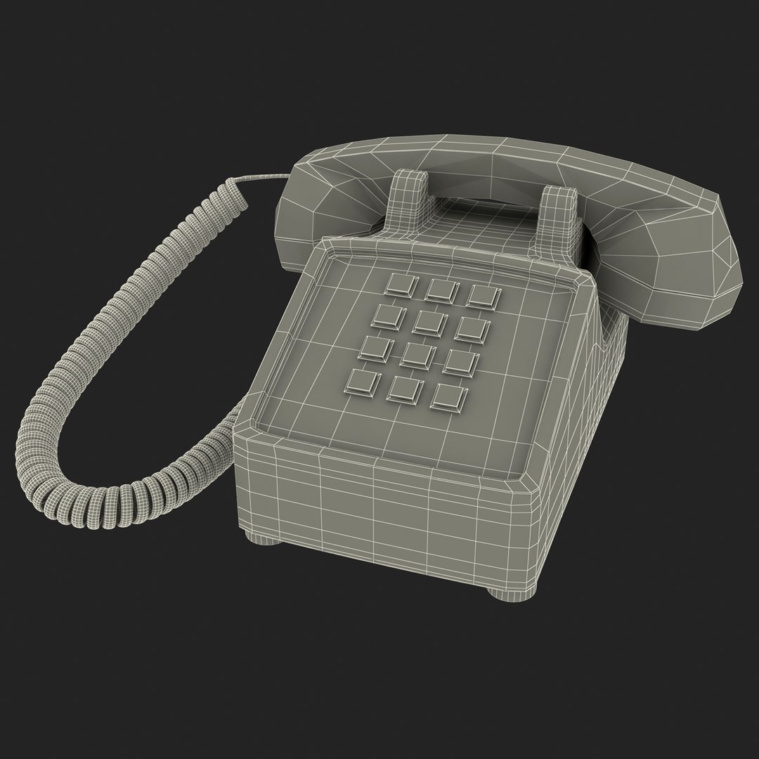 max traditional retro corded phone