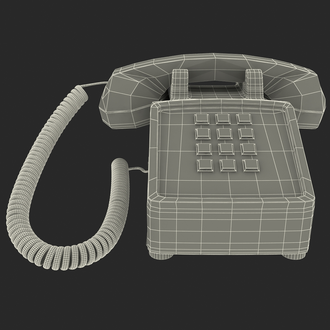 max traditional retro corded phone