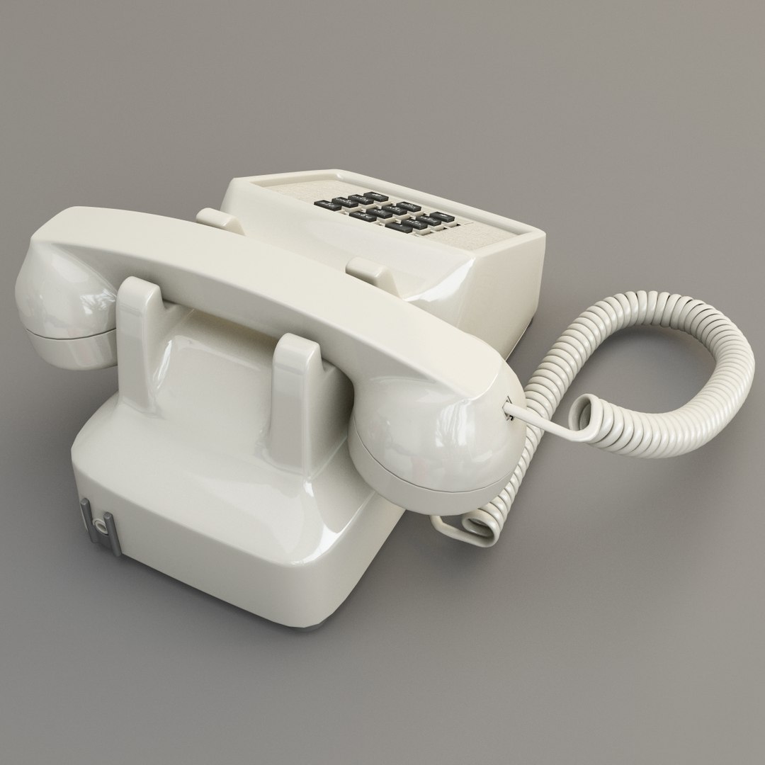 Max Traditional Retro Corded Phone