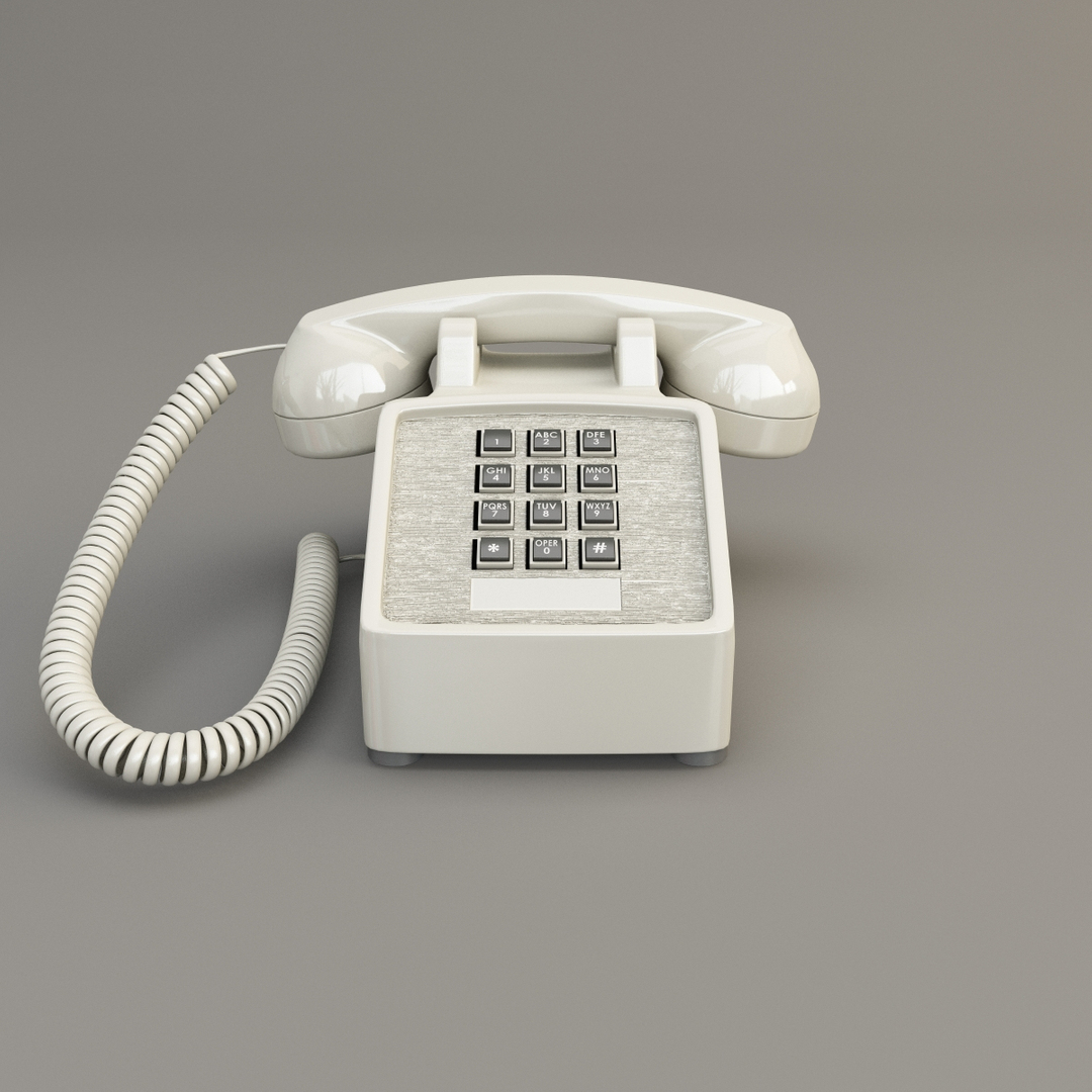 Max Traditional Retro Corded Phone