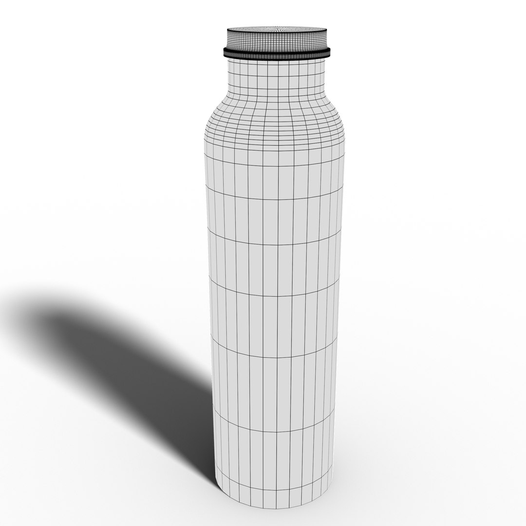 Copper Bottle Pattern 3D Model - TurboSquid 2089332