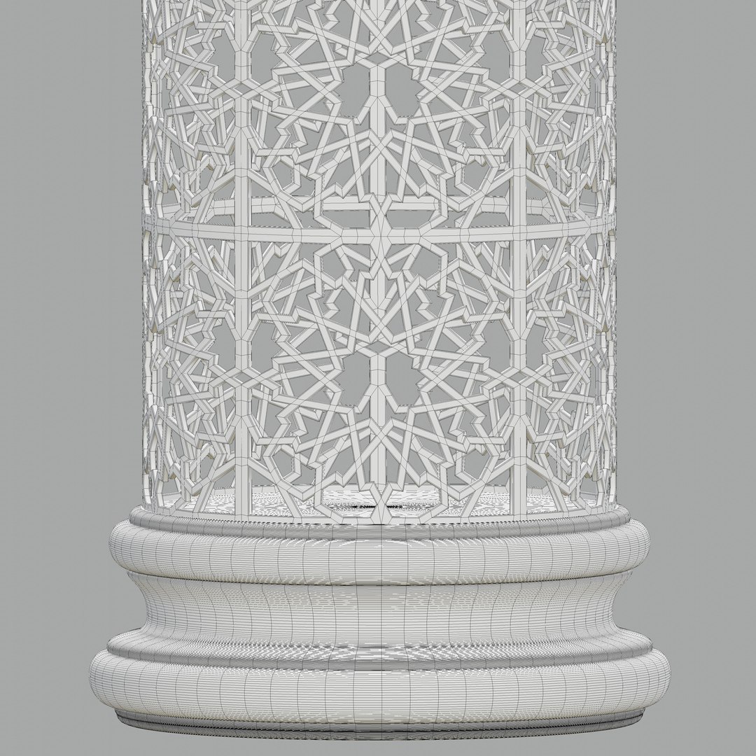 3D Model Column Metal Rust - TurboSquid 1466070